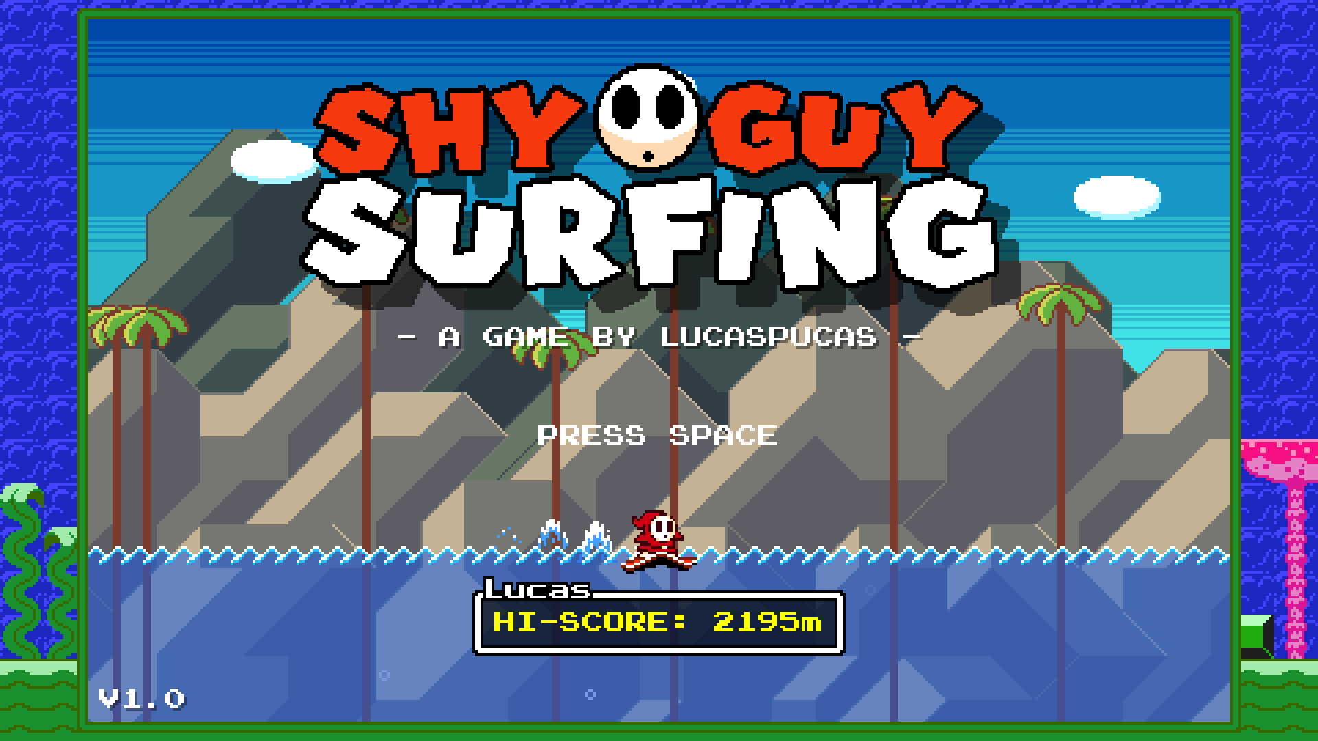 Shy Guy Desktop Wallpaper